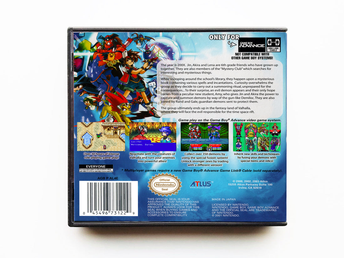 DemiKids Light Version Shin Megami Tensei - Gameboy Advance (GBA ...