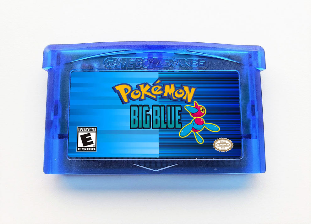 Pokemon Big Blue (Gameboy Advance GBA) Fan Hack – Retro Gamers US