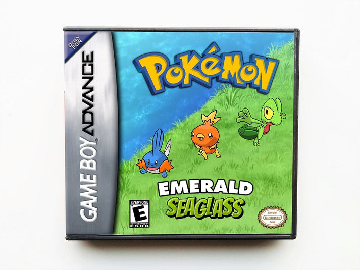 Pokemon Emerald Seaglass (Gameboy Advance GBA) Custom Fan made Hack ...