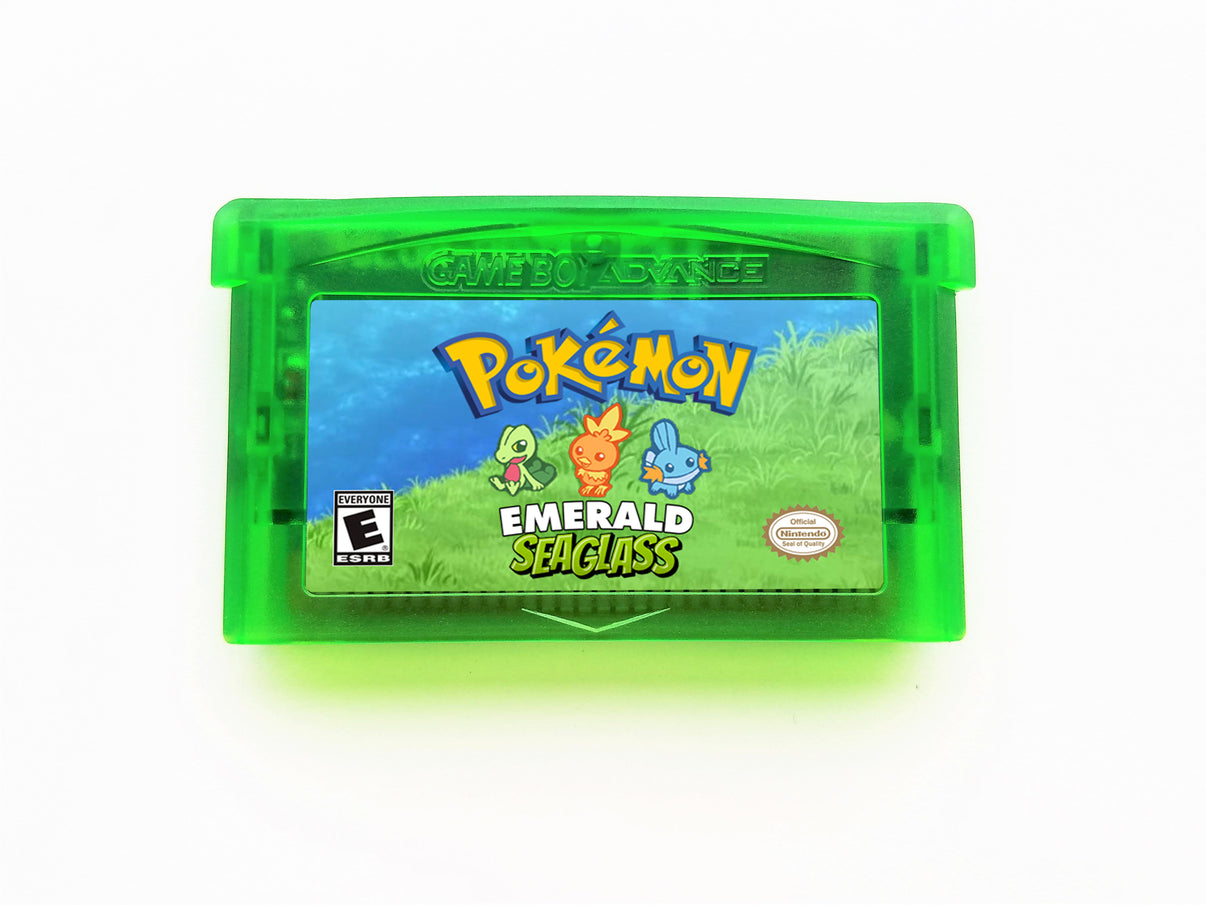 Pokemon Emerald Seaglass (Gameboy Advance GBA) Custom Fan made Hack ...
