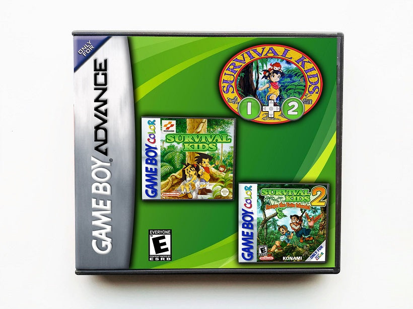 Survival Kids 1 and 2 Multicart (Gameboy Advance GBA) English RPG ...