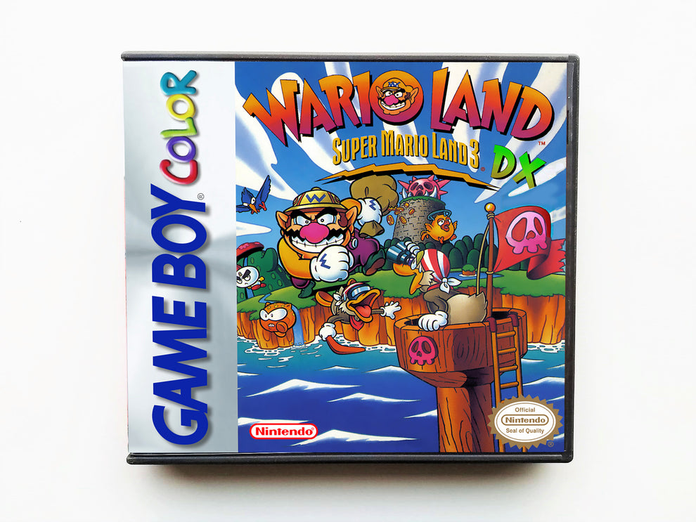 Super Mario Land 3 / Wario Land DX (FULL COLOR Game) Color Rom Hack ...