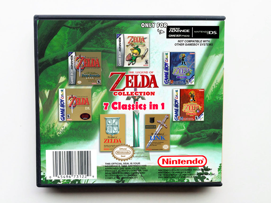 Legend of Zelda Collection - 7 in 1 (Gameboy Advance GBA) – Retro Gamers US