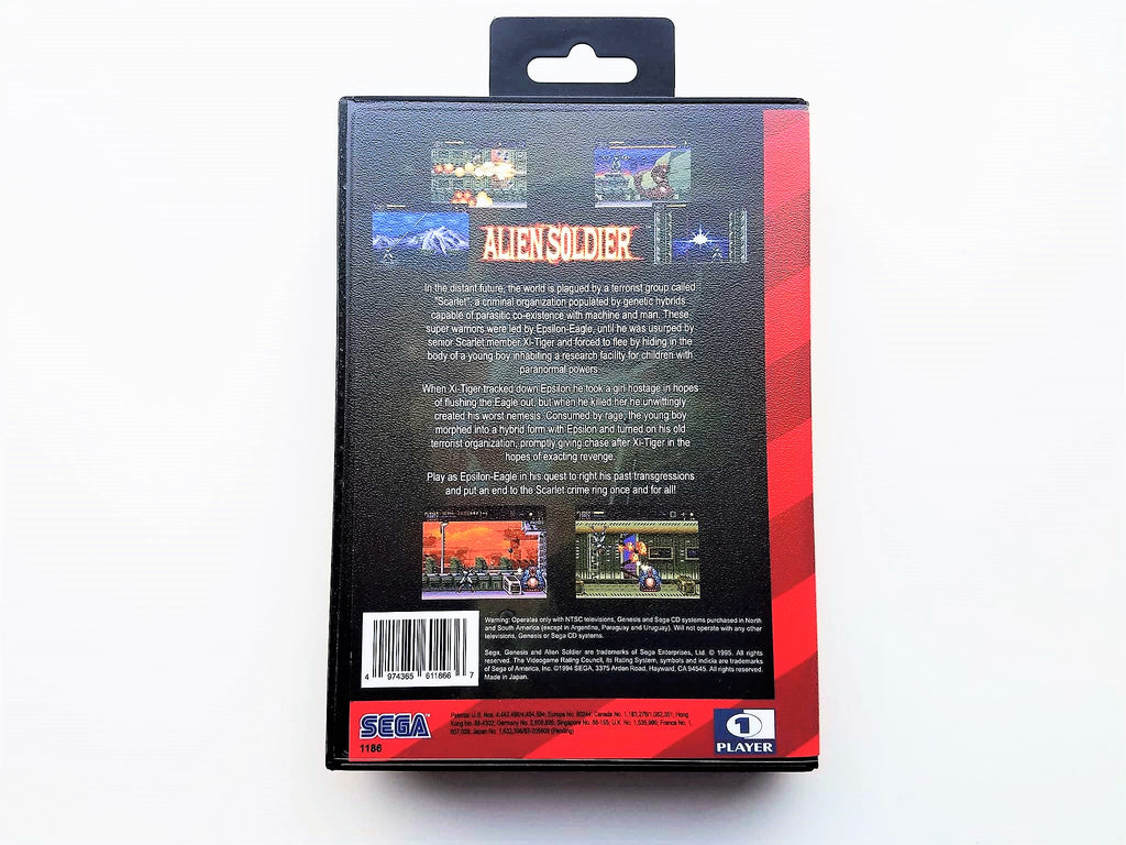 Alien Soldier (Sega Genesis) English Translated – Retro Gamers US