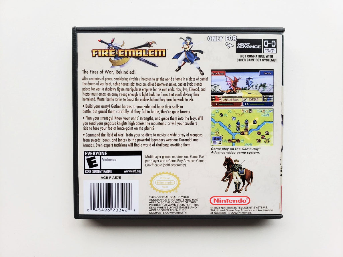 Fire Emblem - Gameboy Advance (GBA) – Retro Gamers US