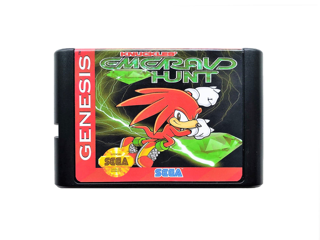 Knuckles Emerald Hunt - Sonic the Hedgehog 2 Fan Made - Sega Genesis ...