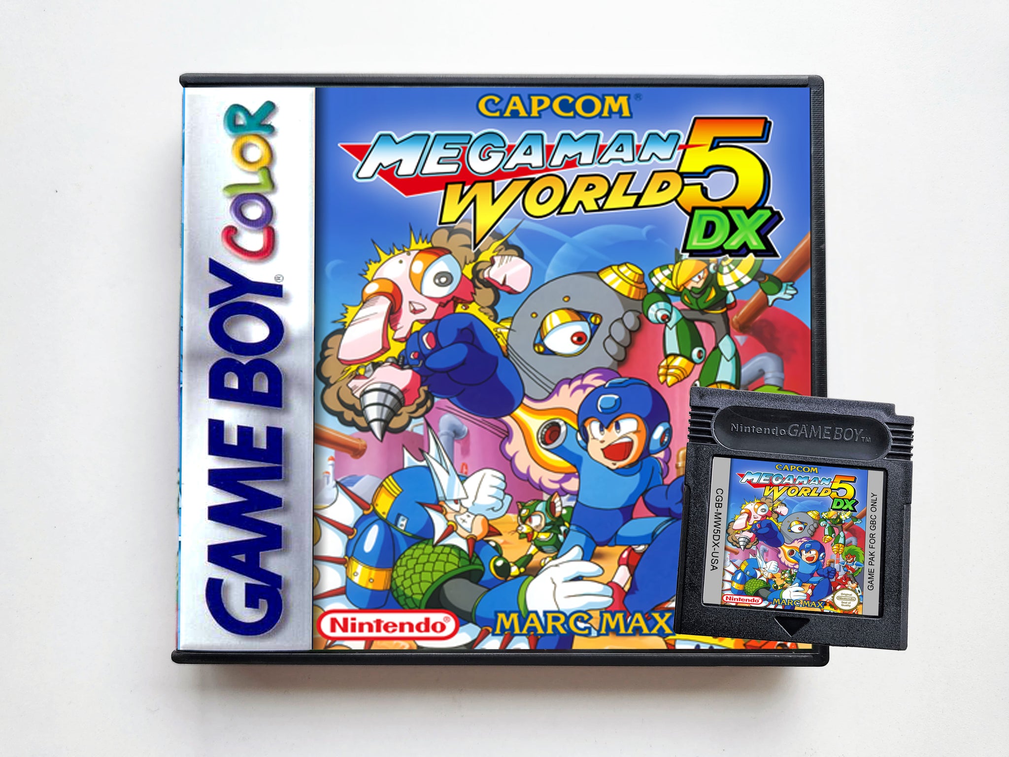 Mega Man World 5 DX (Gameboy Color GBC) – Retro Gamers US