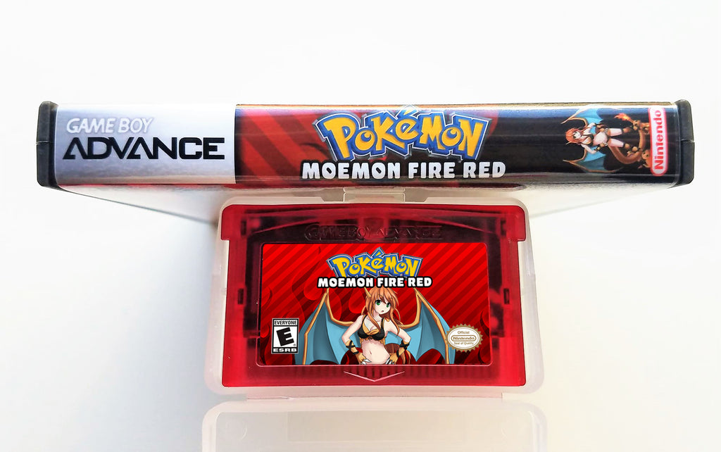 Pokemon Moemon Fire Red (Gameboy Advance GBA) Custom Fan made Hack ...