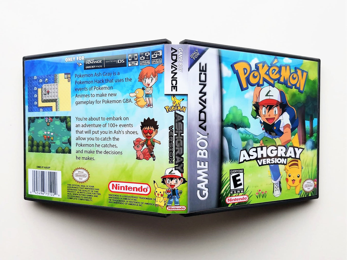 Pokemon Ash Gray (Gameboy Advance - GBA) Custom Fan made Hack – Retro ...