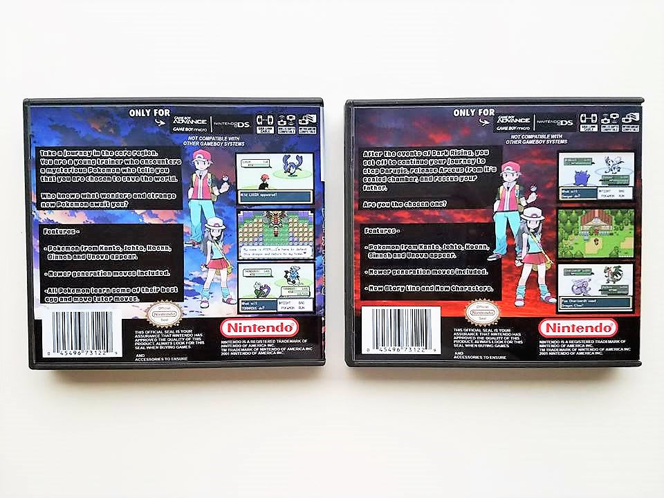 Pokemon Dark Rising 1 & 2 (Gameboy Advance GBA) – Retro Gamers US