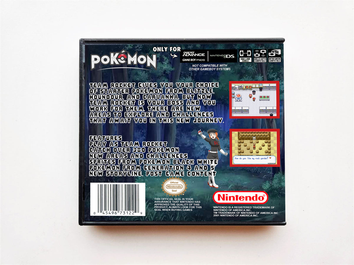 Pokemon Rocket Strike (Gameboy Advance GBA) Custom Fan made Hack ...