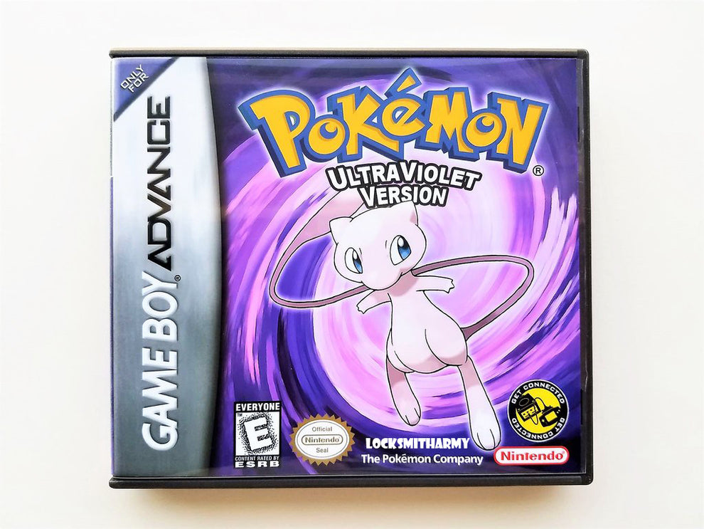 Pokemon Ultra Violet Version (Gameboy Advance - GBA) Custom Fan made ...