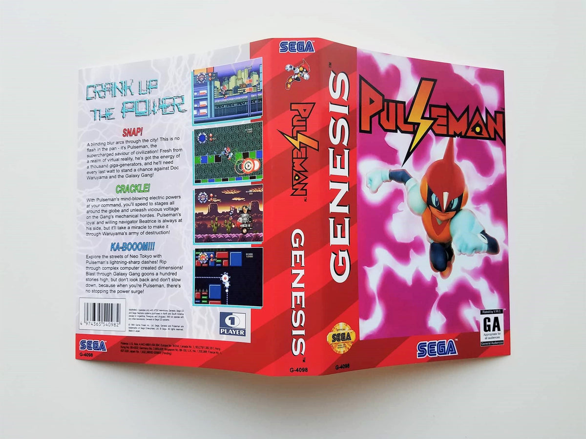 Pulseman (Sega Genesis) – Retro Gamers US