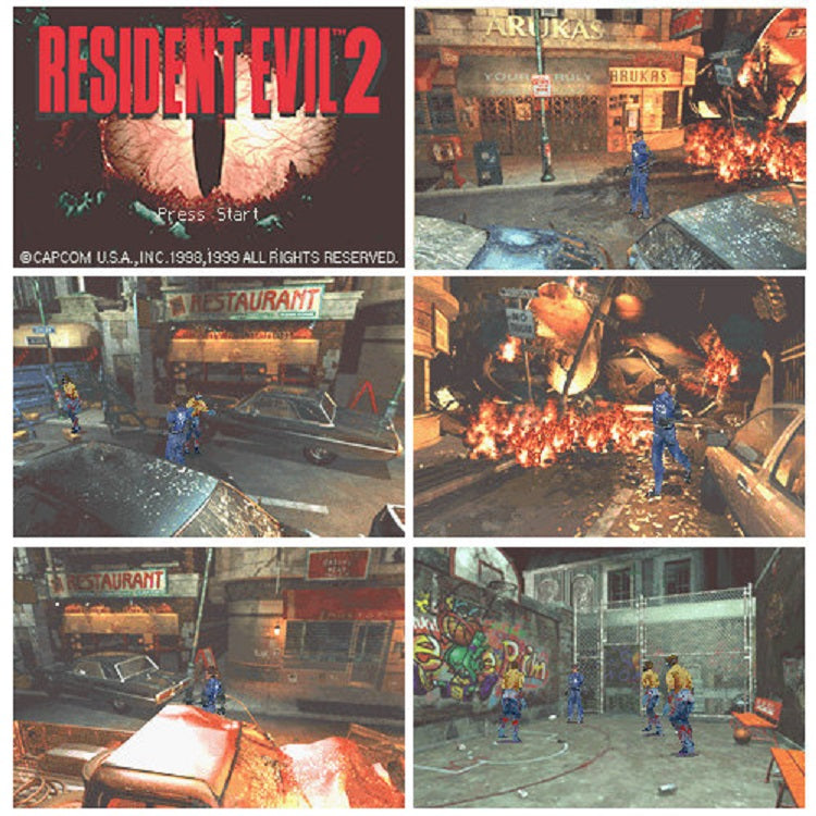 Resident Evil 2 Unreleased Prototype (Gameboy Advance) Survival Horror ...