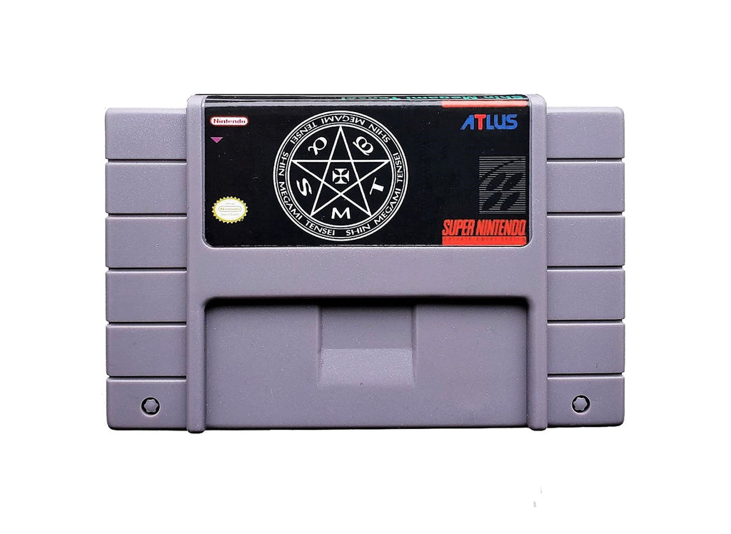 Shin Megami Tensei- Super Nintendo SNES English Translated Horror Game ...