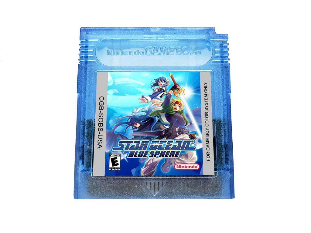 Star Ocean Blue Sphere - (GBC) Cartridge + Custom Case – Retro Gamers US