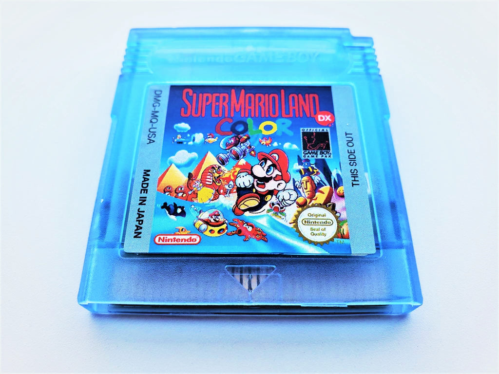 Super Mario Land DX & Case (FULL COLOR Enhanced Game) Color Rom Hack ...