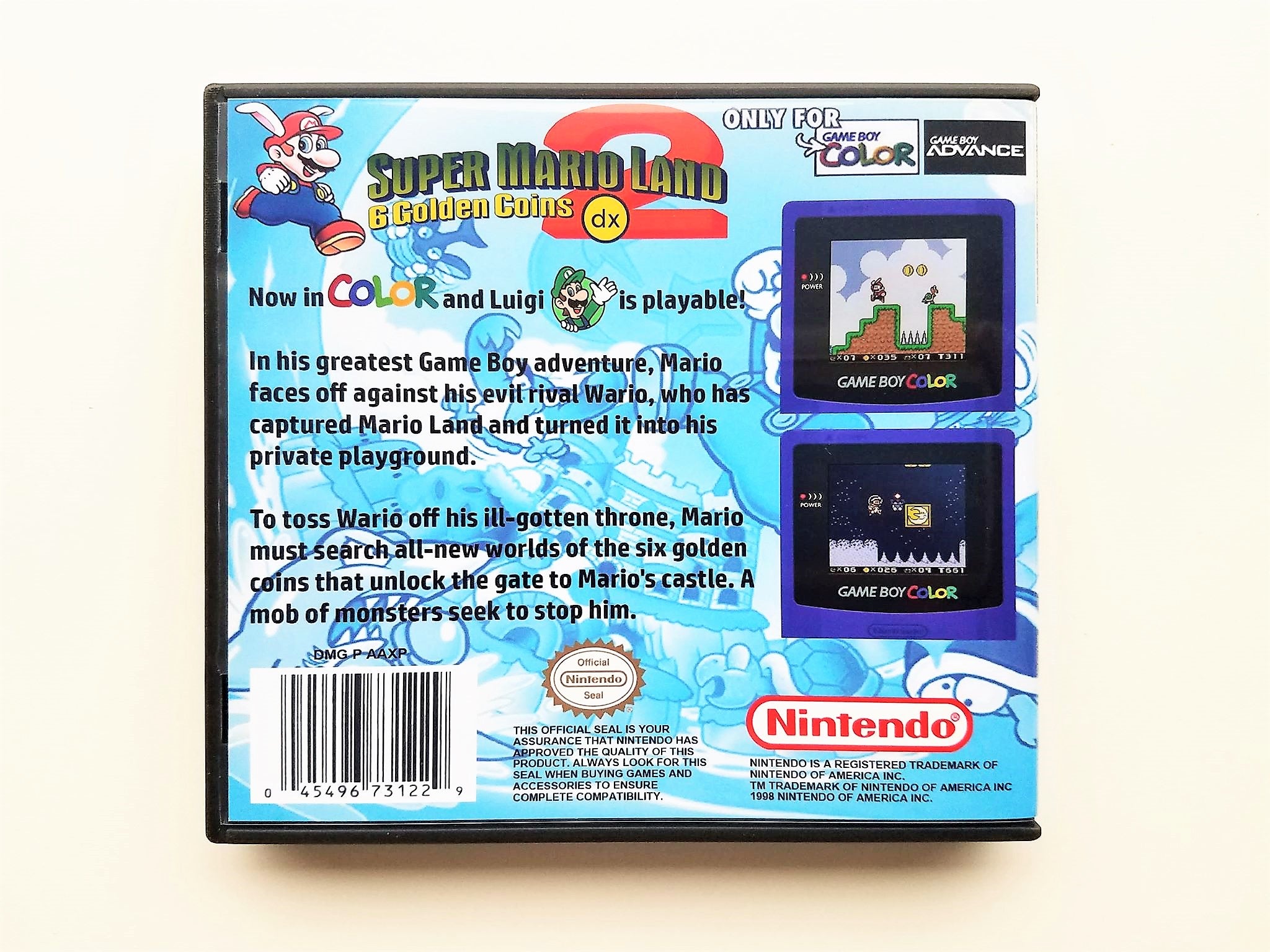 Super Mario Land 2 DX (FULL COLOR Enhanced w/ new features) – Retro ...
