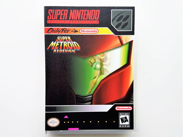 Super Metroid Redesign - Super Nintendo SNES English Fan Hack – Retro ...