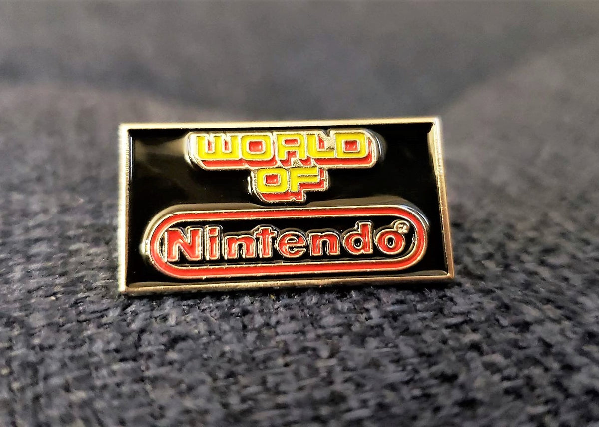 World of Nintendo - Metal Enamel Collector Pin – Retro Gamers US