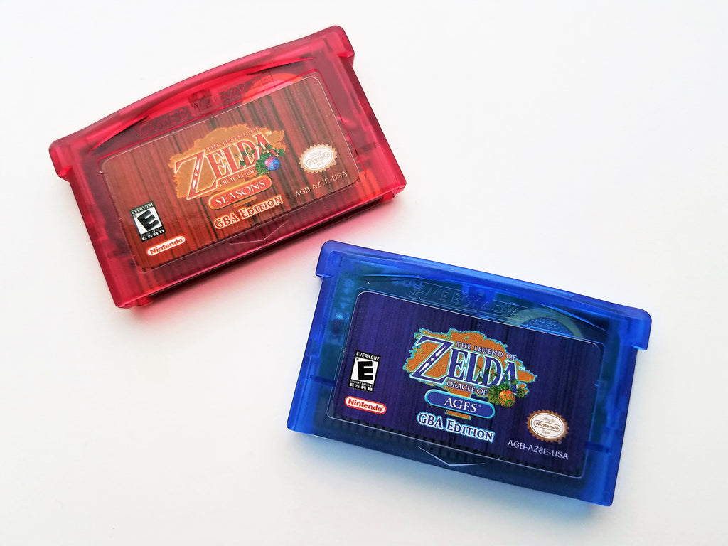 Zelda Oracle of Ages & Seasons (Gameboy Advance GBA) – Retro Gamers US
